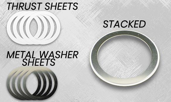 Swift Springs Thrust Sheet Kit - 60mm/2.25in ID #044101