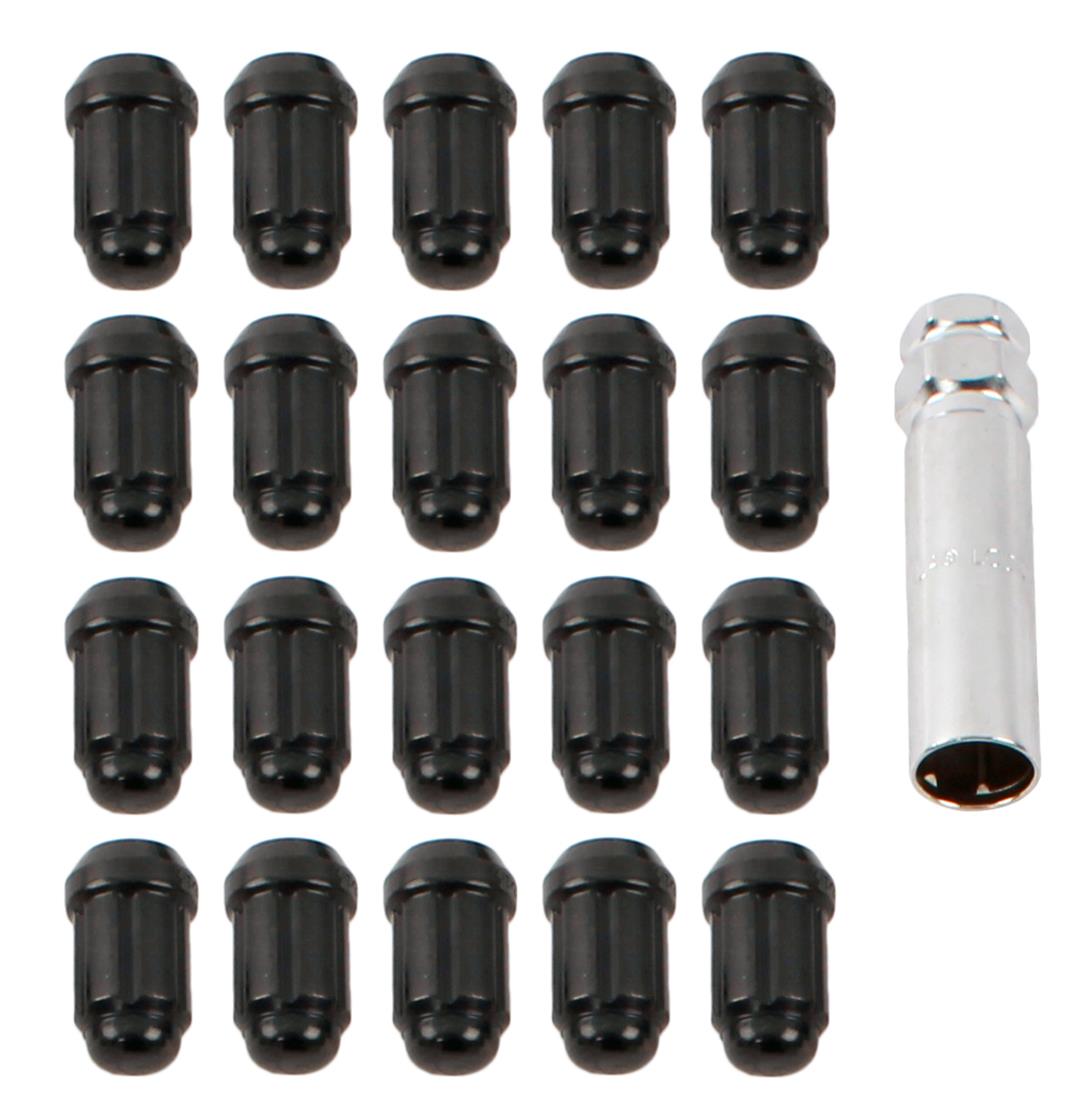 Gorilla Small Diameter Lock System - 12x1.5 Black Closed Spline