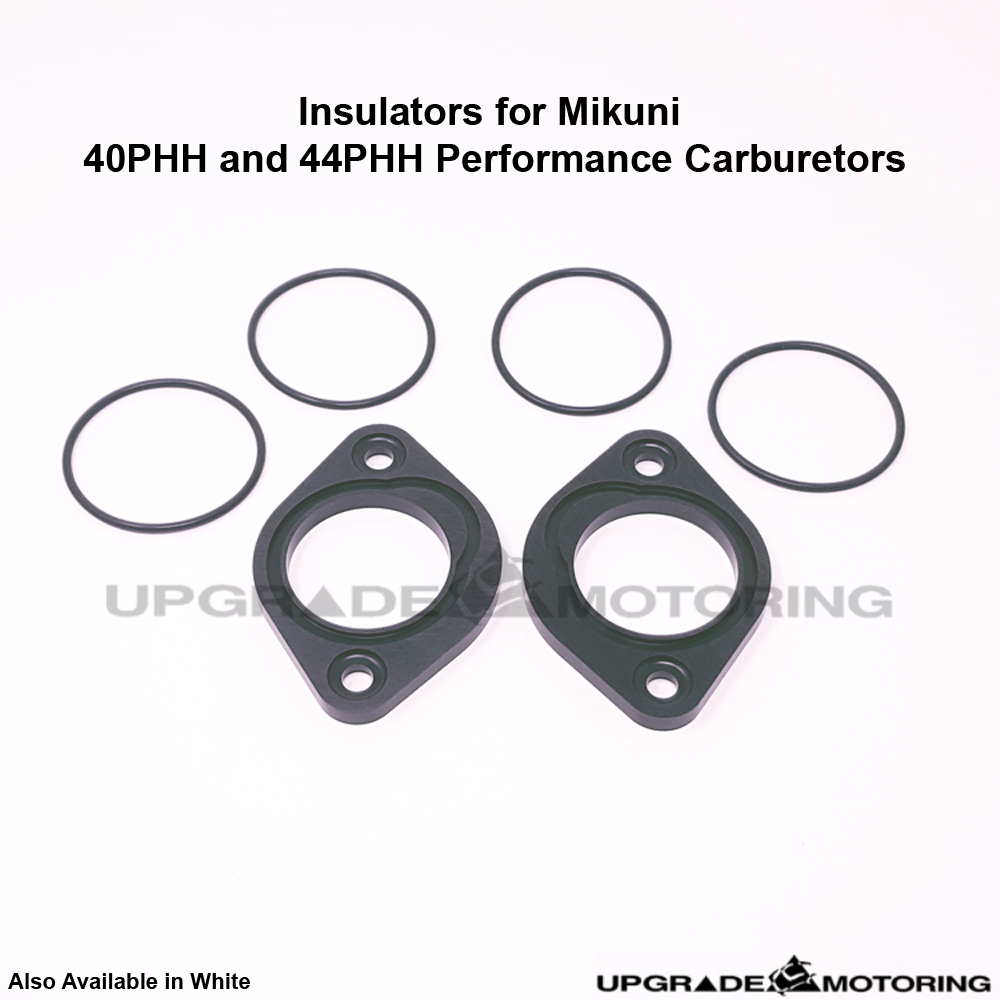 Upgrade Motoring Insulator Mikuni 40/44PHH Blk #Z70/050-R-BLK.V4