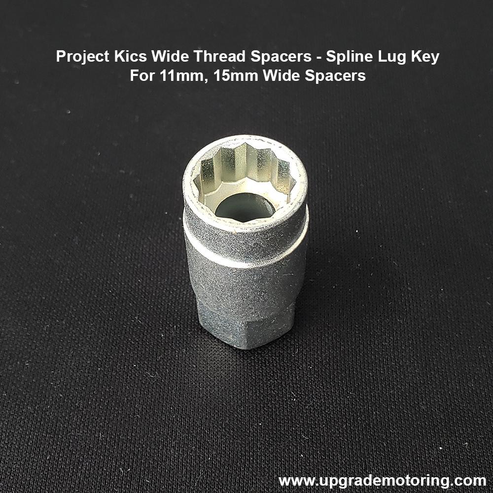 Project Kics Wheel Spacers - Spline Type Lug Key