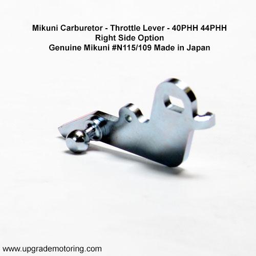 Mikuni Carburetor - Throttle Lever. 40PHH 44PHH #N115/109