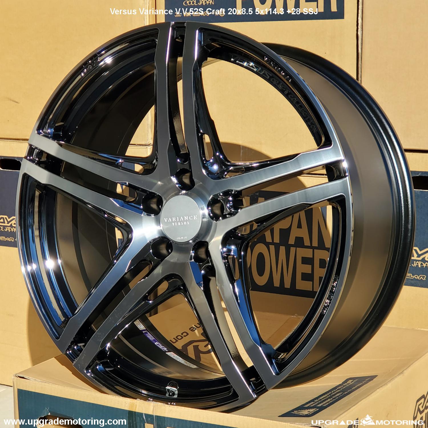 Versus Variance V.V.52S Craft Collection 20x8.5 5x114.3 28 Wheel