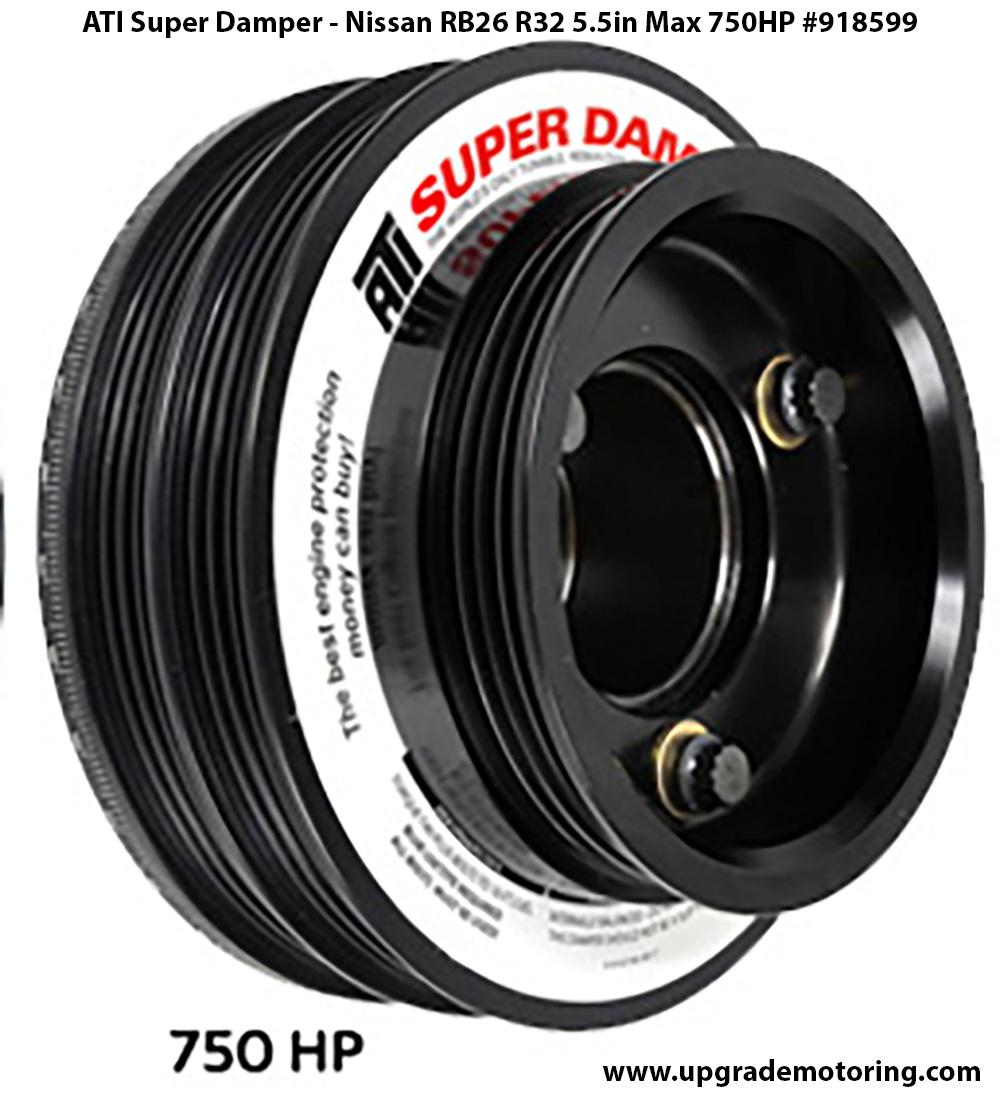 ATI Super Damper - Nissan RB26 R32 5.5in Max 750HP #918599 - Upgrade ...