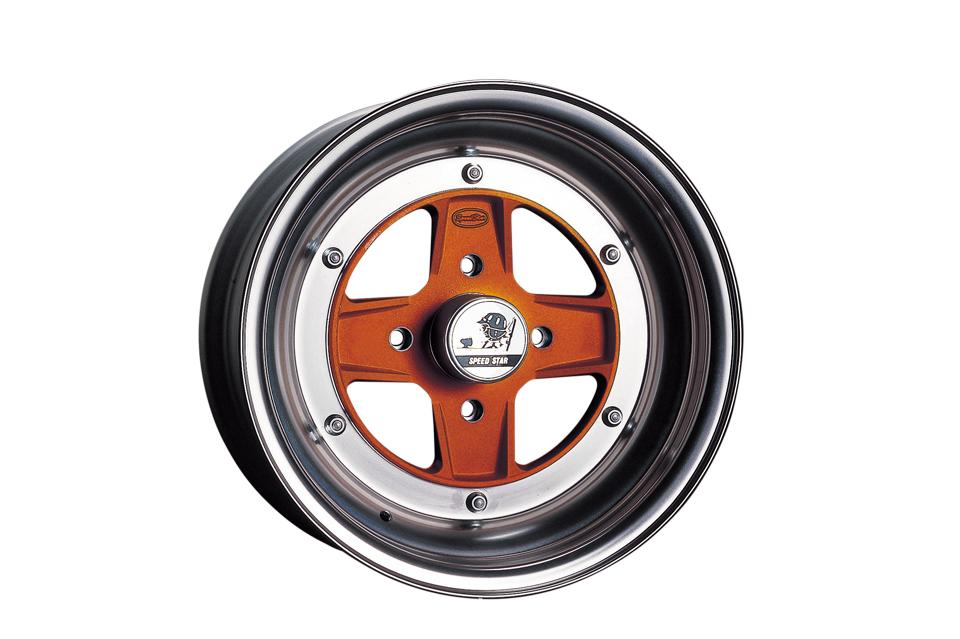 SSR Speed Star MK-II 15x8.5 4x114.3 +6 Orange Wheel - Upgrade Motoring
