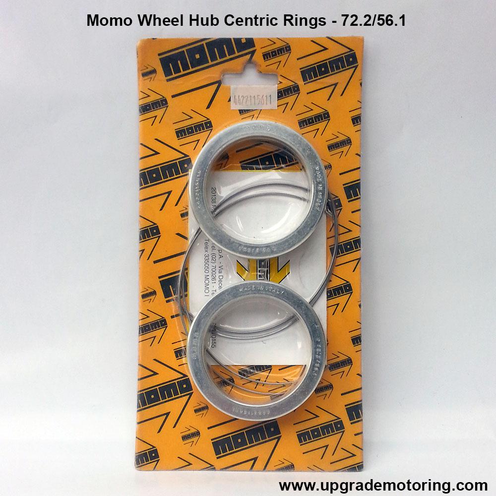 Momo Wheel Hub Centric Rings 72.2/56.1 Aluminum Set of Four #4422115611 ...