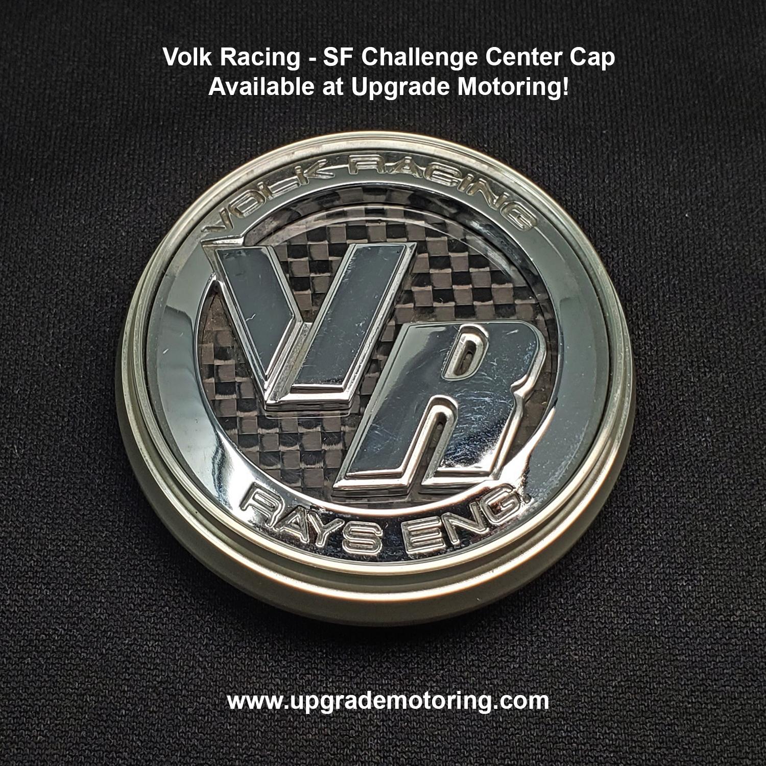 Volk Racing - SF Challenge Center Cap - VR Logo - Volk Racing Rays Eng ...